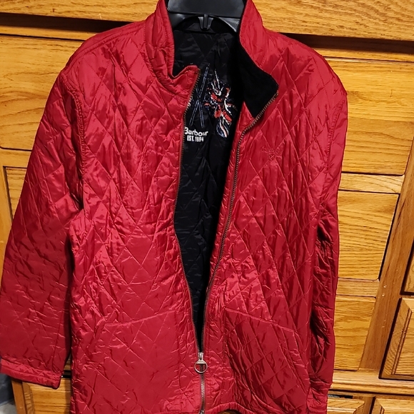 Barbour | Jackets & Coats | Barbour Mens Red Quilted Jacket | Poshmark